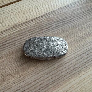 Makeup | Antique Sterling Silver 565 Compact Makeup Case Gw 935 Stamp ...